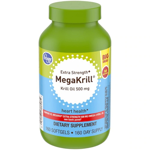 Comprar Kroger® MegaKrill Extra Strength Krill Oil 500mg Dietary ...
